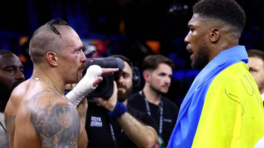 Angry Joshua in Tears After Tight Usyk Defeat - SIGNAL